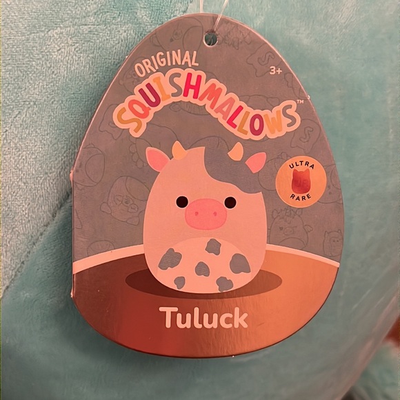 Squishmallows | Toys | Nwt Squishmallows Ultra Rare Tuluck The Cow 6 ...